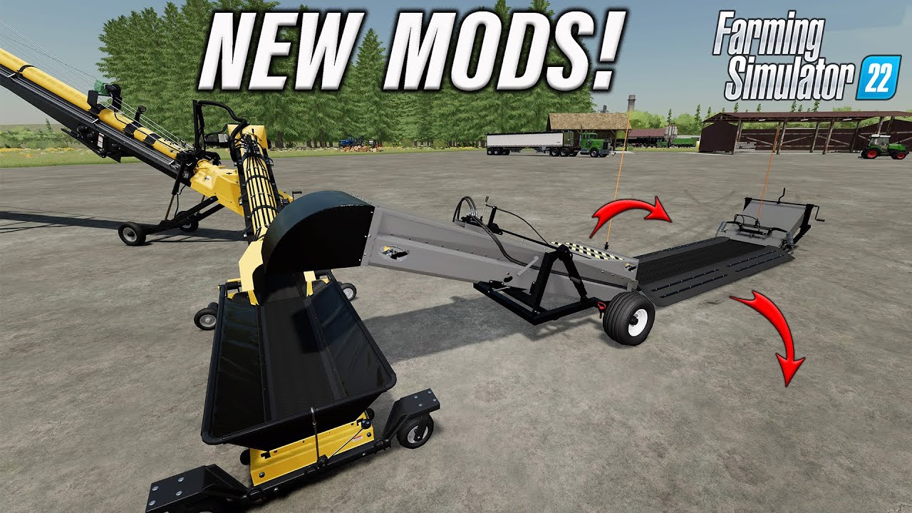 FS22 | ROLL ON, ROLL OFF NEW MODS! (Review) Farming Simulator 22 | PS5 ...