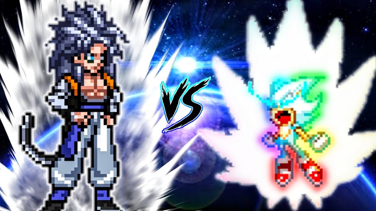 Gogeta SSJ5 V2 OP (New) VS Sonic Chaos V3 OP (all form) in Mugen - YouTube