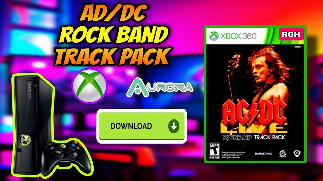 ACDC Live Rock Band TRACK PACK para XBOX 360 || AlvinGames - YouTube