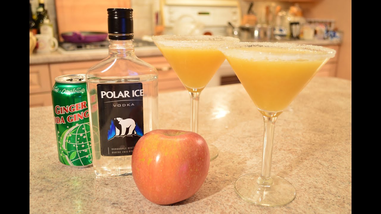 How to Make Apple Guava Fizz Cocktails: Cooking with Kimberly - YouTube