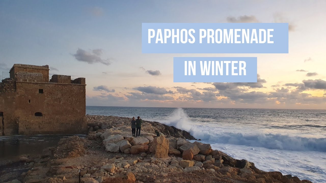 Paphos Promenade in Winter ️ Wind and Hail 💨 - YouTube