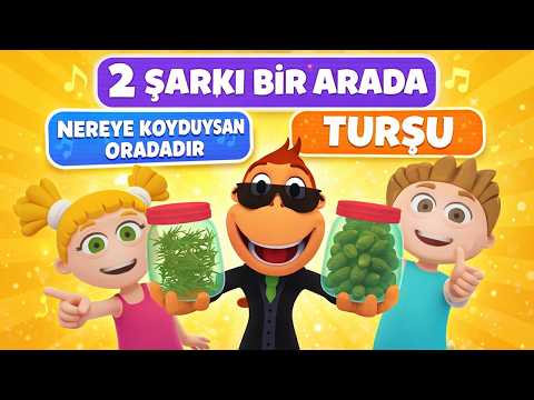 Kukuli En Sevilen 2 Şarkı Bir Arada 🎶 | Nereye Koyduysan Oradadır & Turşu | Kukuli Çocuk Şarkıları