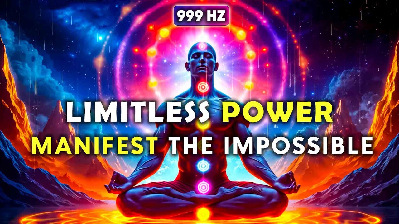 999 Hz Awaken Unlimited POWER Within YOU ! Anything IMAGINABLE Comes ...