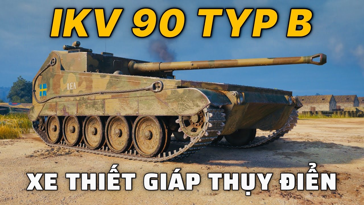 Ikv 90 B: Xe thiết giáp hỗ trợ bộ binh Thụy Điển | World of Tanks - YouTube