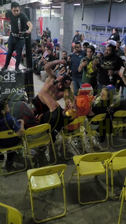 Rayman, El Gallo & Tonina Jackson Jr vs Hijo del Solitario, Gemelos Diablo I & II Arena GDL Pt3 ...