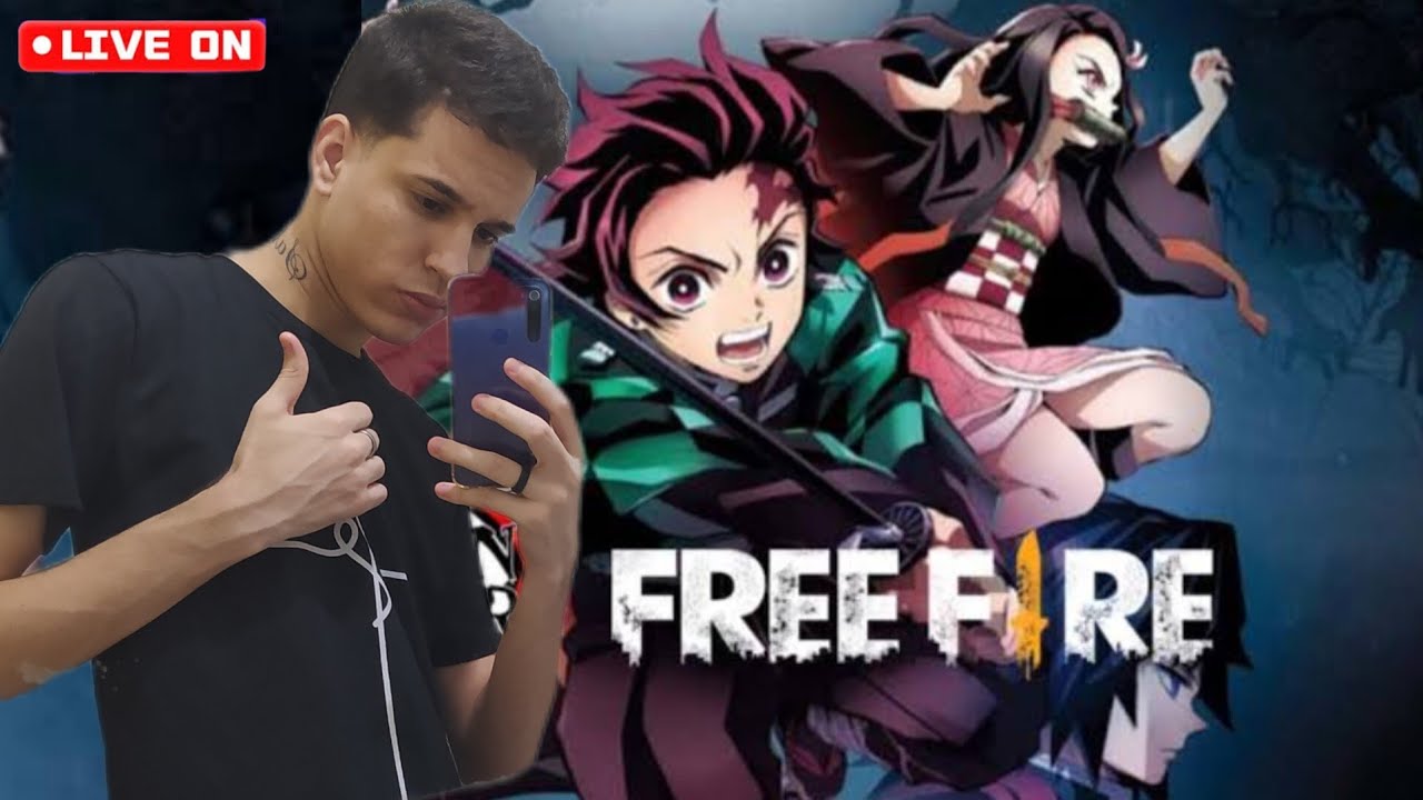 JOGANDO FREE FIRE PELA PRIMEIRA VEZ - YouTube