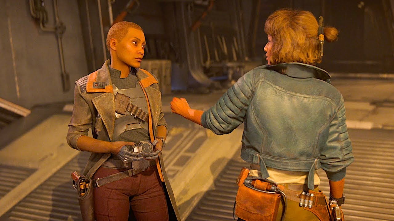 Star Wars Outlaws - Kay and Vail Became Friends (All Vail Scenes) - YouTube