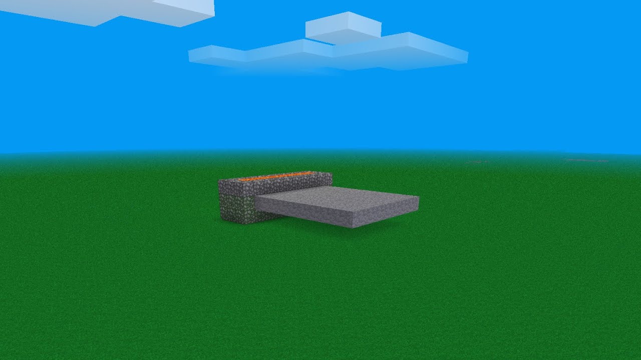 How to build platform building machine in MultiCraft - YouTube