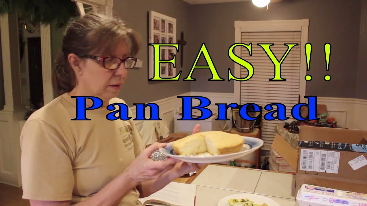 EASY!! Pan Bread +++ Great Depression Cooking+++ - YouTube