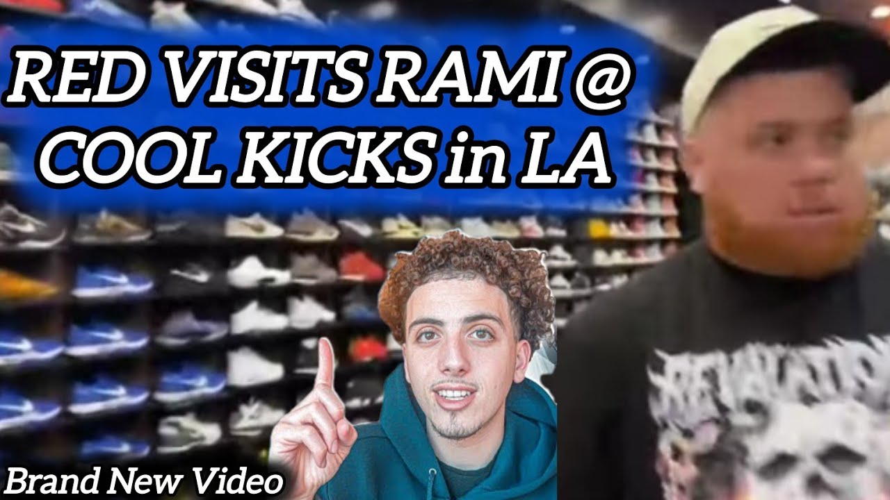 RED Visits RAMI at COOL KICKS Los Angeles #2025 #myhouseisdirty #comedy ...