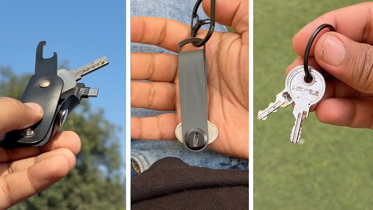 5 EDC Key Organizers for Ultimate Minimalism | Say Goodbye to Messy ...