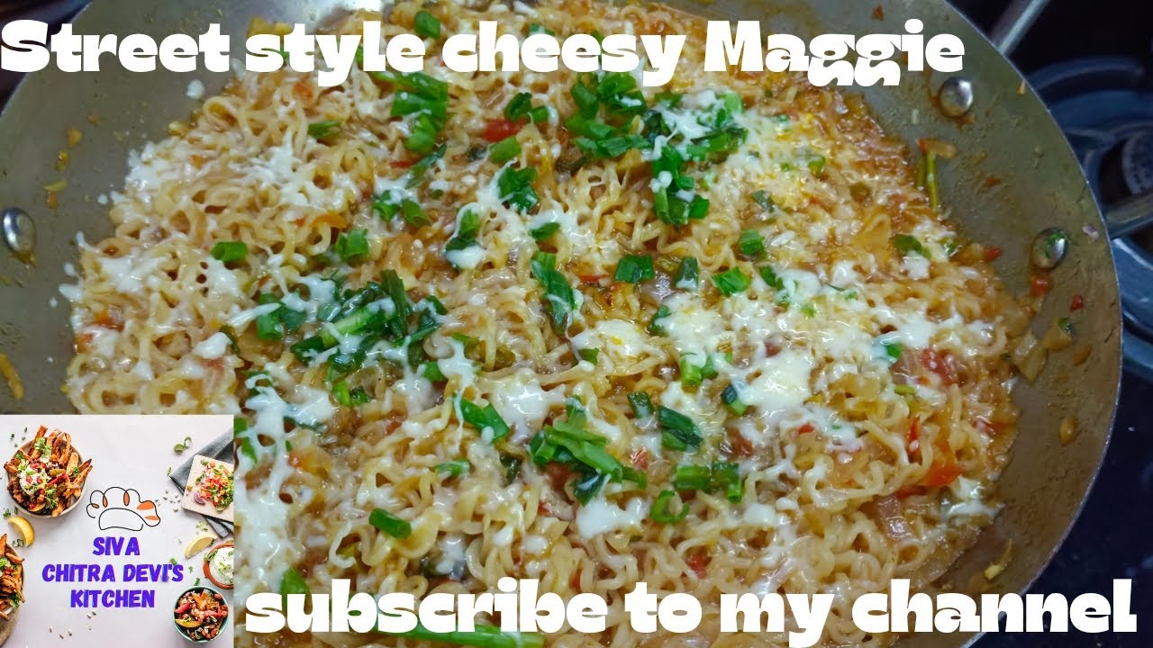Tasty cheesy Maggie recipe/Maggie ready in 5 minutes - YouTube