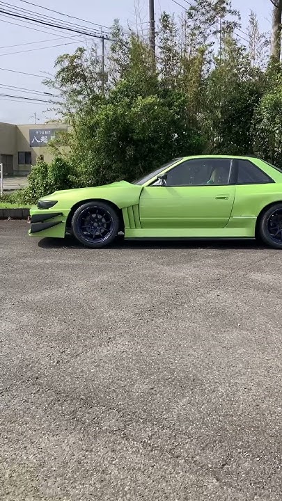 s13シルビアNAのサイドライン🐸 #s13 #シルビア #4連スロットル # サーキット #engine #silvia #旧車 #nissansilvia - YouTube
