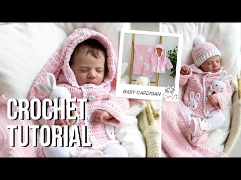 Bebek Hırkası (Kapüşonlu ve Tavşan Kulaklı) 🐰💝