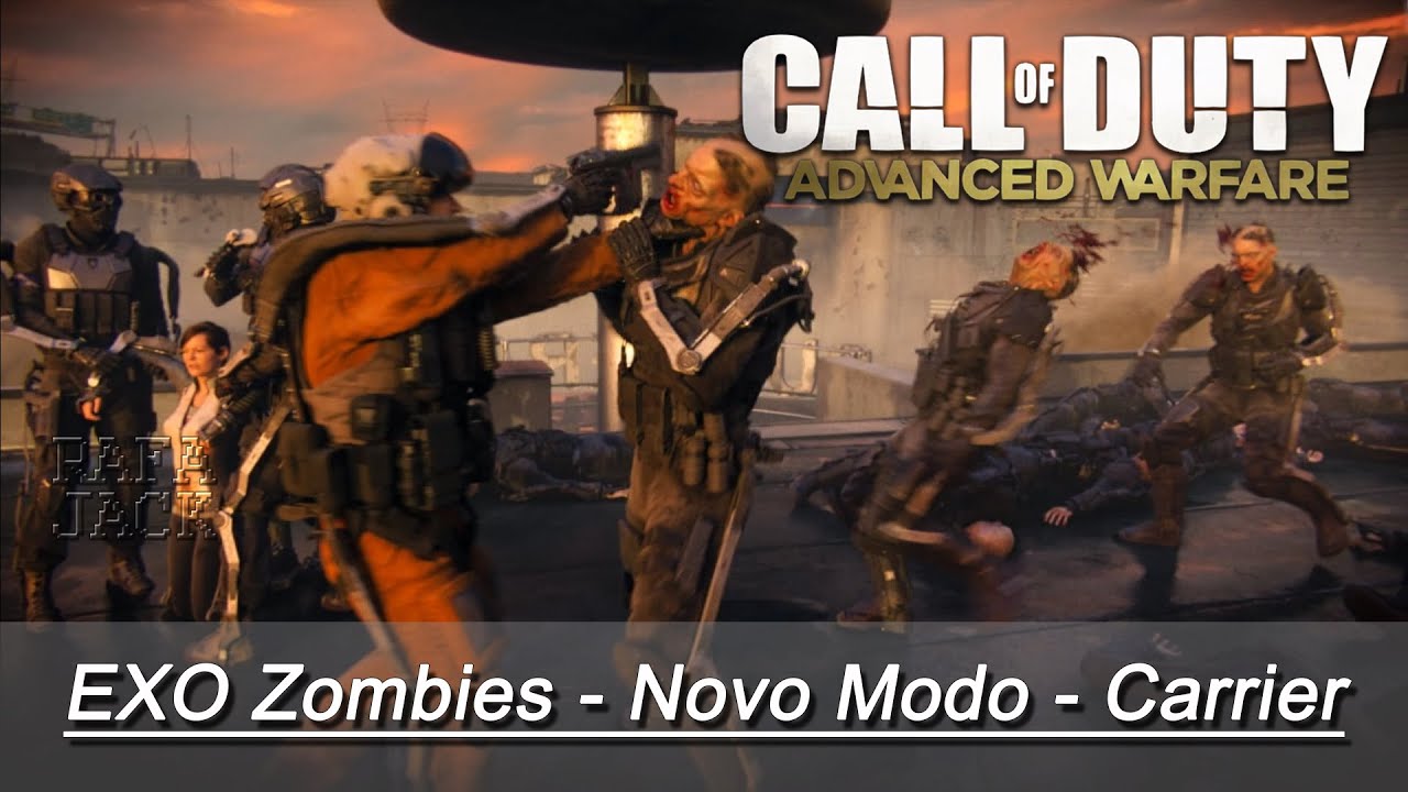 CoD Advanced Warfare: EXO Zombies - Novo Modo - Carrier - YouTube