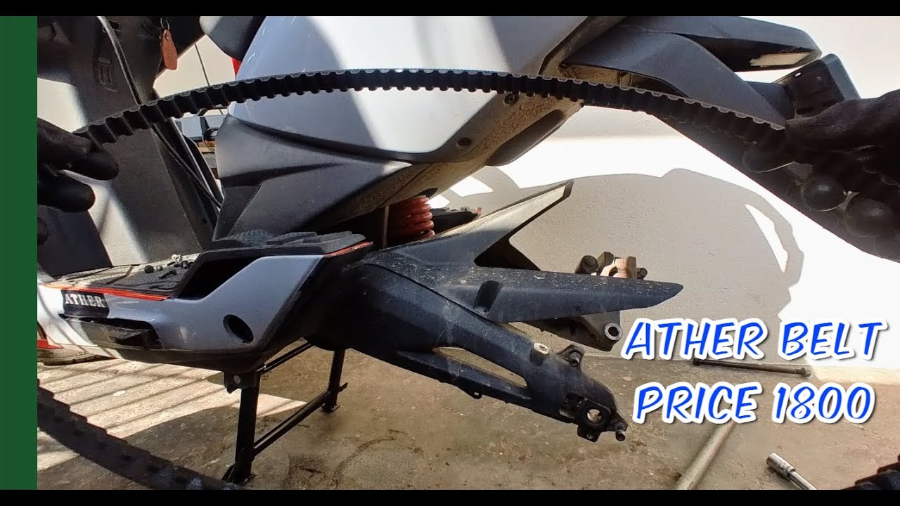 Ather belt change - YouTube