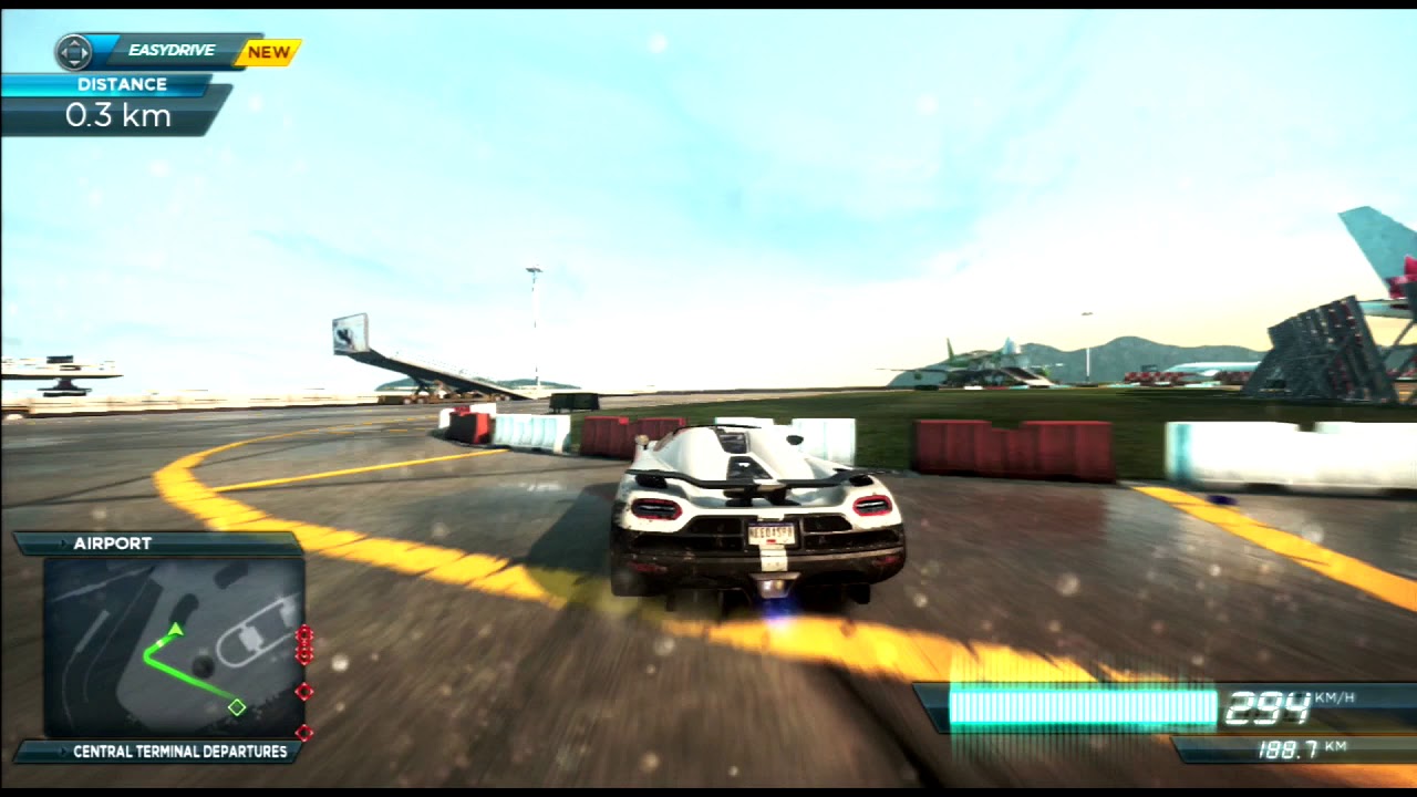 Need For Speed Most Wanted 2012 PS3 MOD Infinite Nitrous On Airport DLC ...