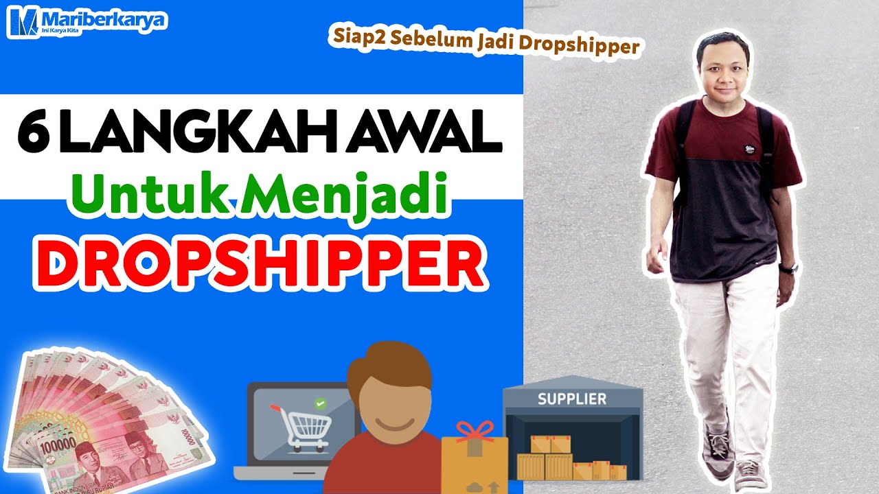 6 Langkah Awal Menjadi Dropshipper Shopee | Hal yang Harus Dipersiapkan ...