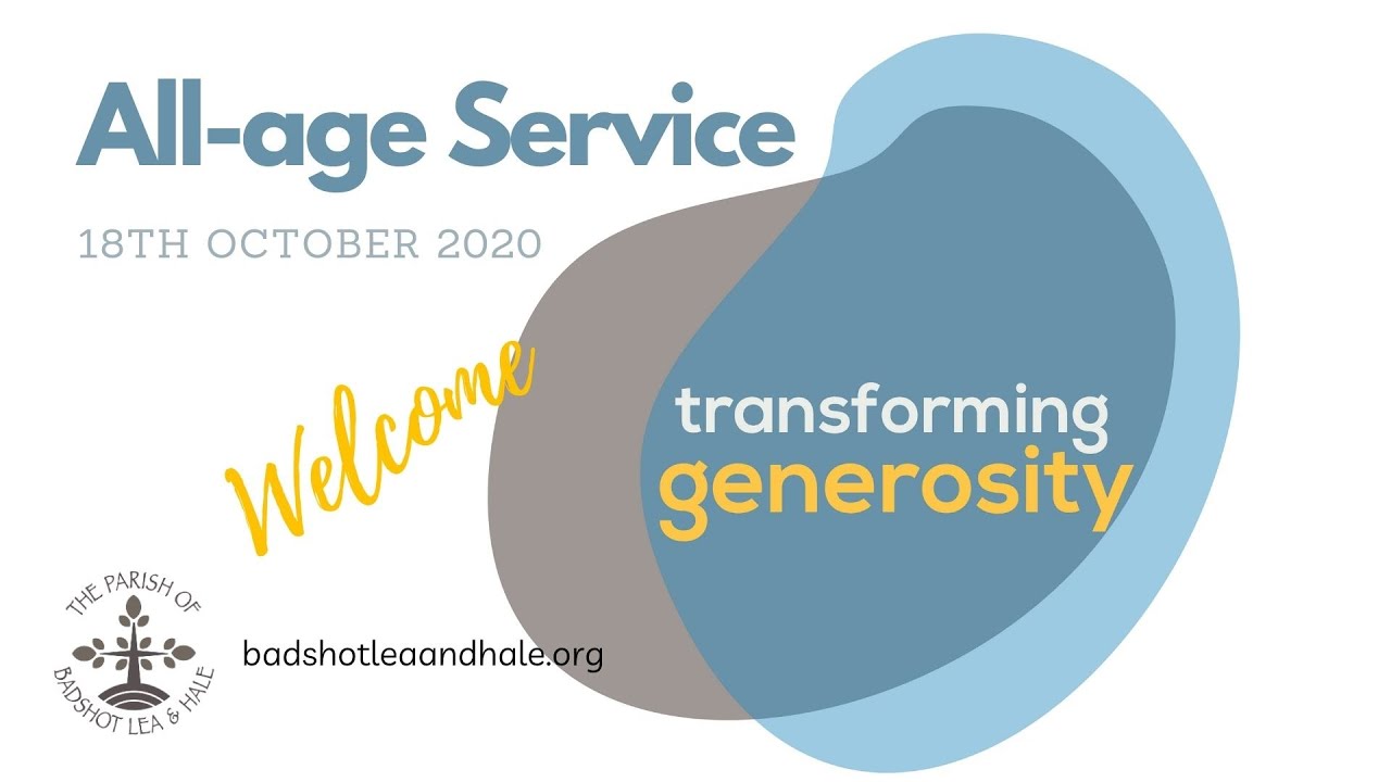 All age Service - 18th October 2020 - YouTube