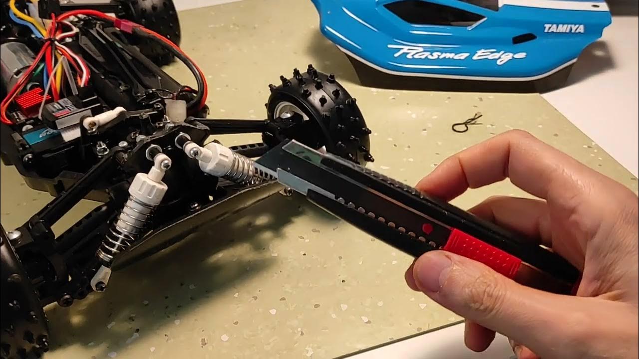 Tamiya TT-02B Plasma Edge - customized mods just from the kit - YouTube