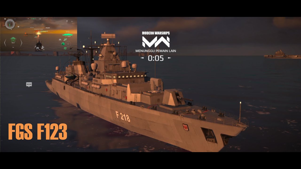 Modern Warships : FGS F123 - YouTube