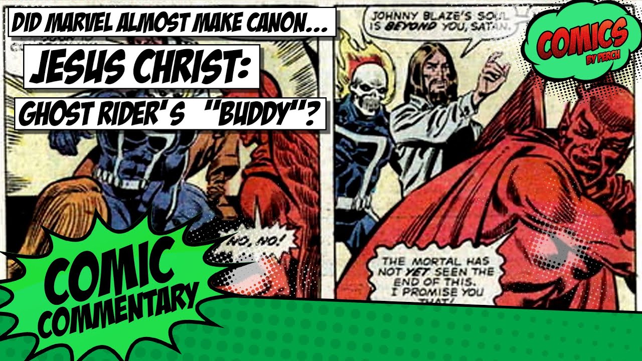 Did Marvel almost make Jesus Christ Ghost Rider's Buddy? - YouTube