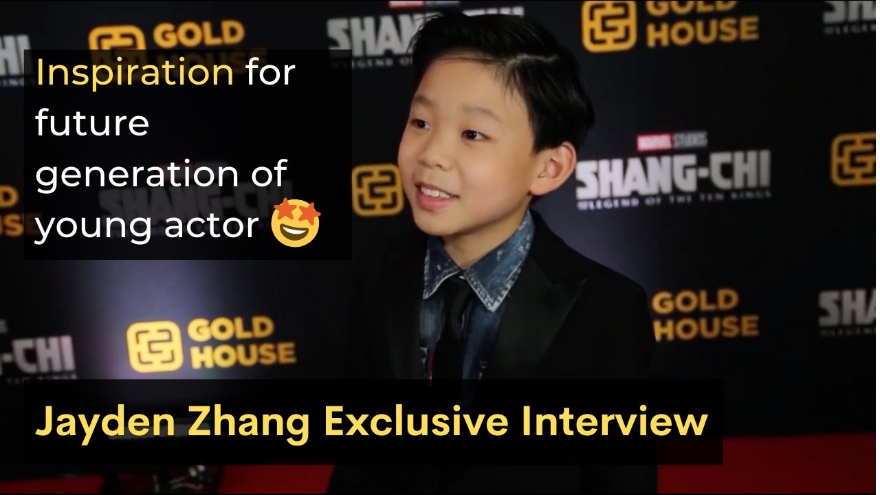 SHANG-CHI Star JAYDEN ZHANG Shares Acting Insights And Inspiring Advice ...