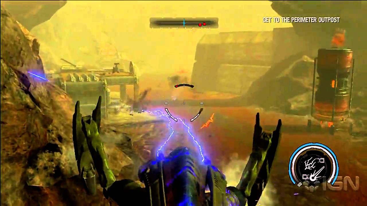 Red Faction Armageddon: Mech Gameplay - YouTube