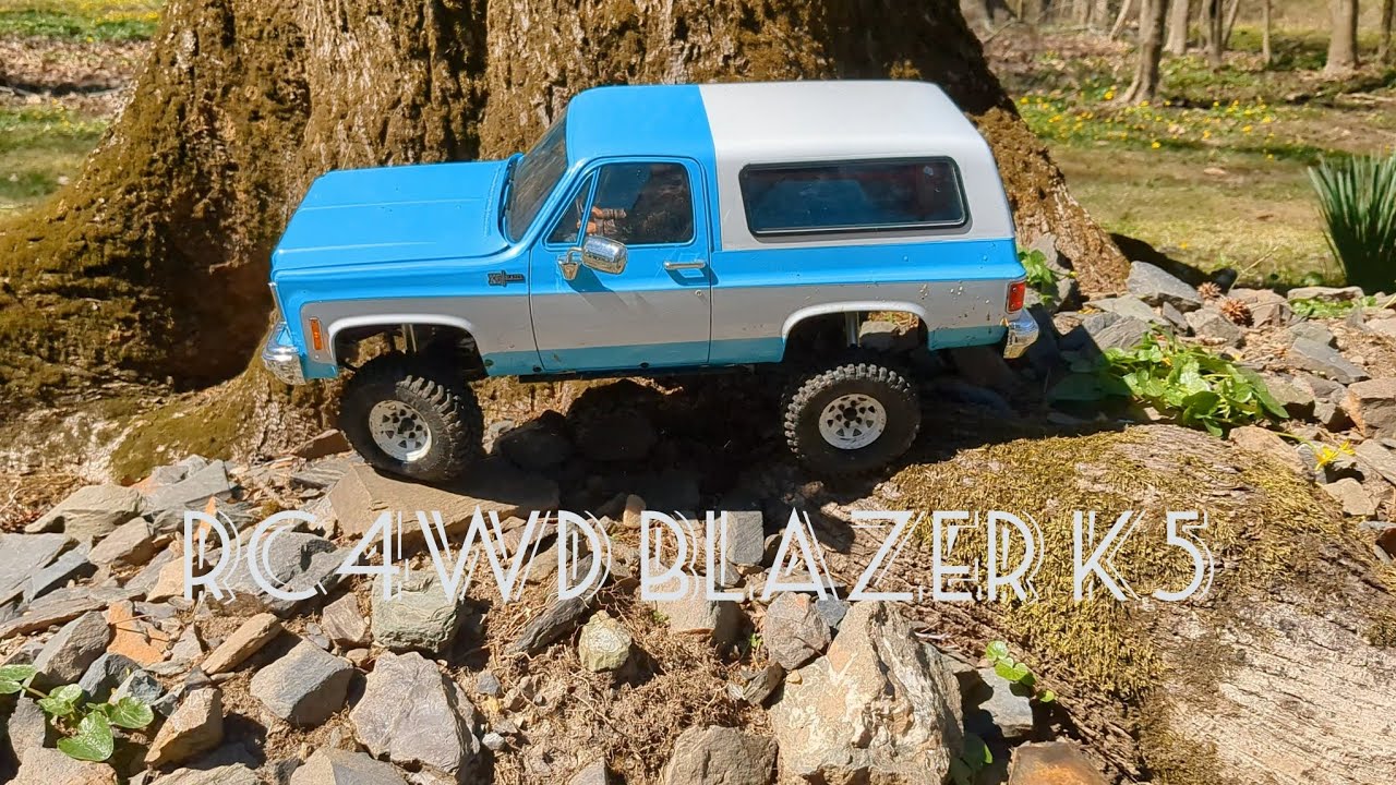 RC4WD Blazer K5 on the rocks and not only - YouTube