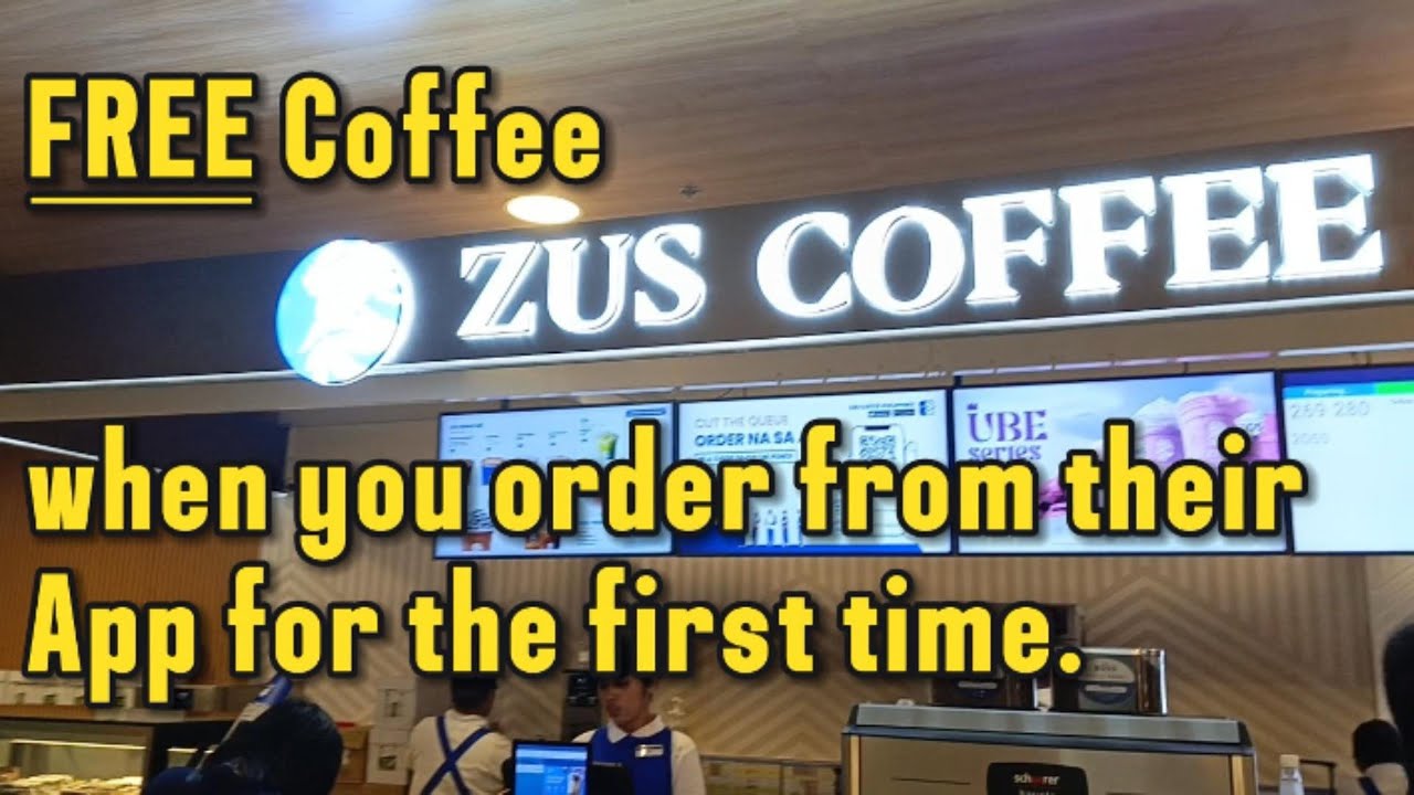 Claim your FREE Coffee at ZUS COFFEE - YouTube