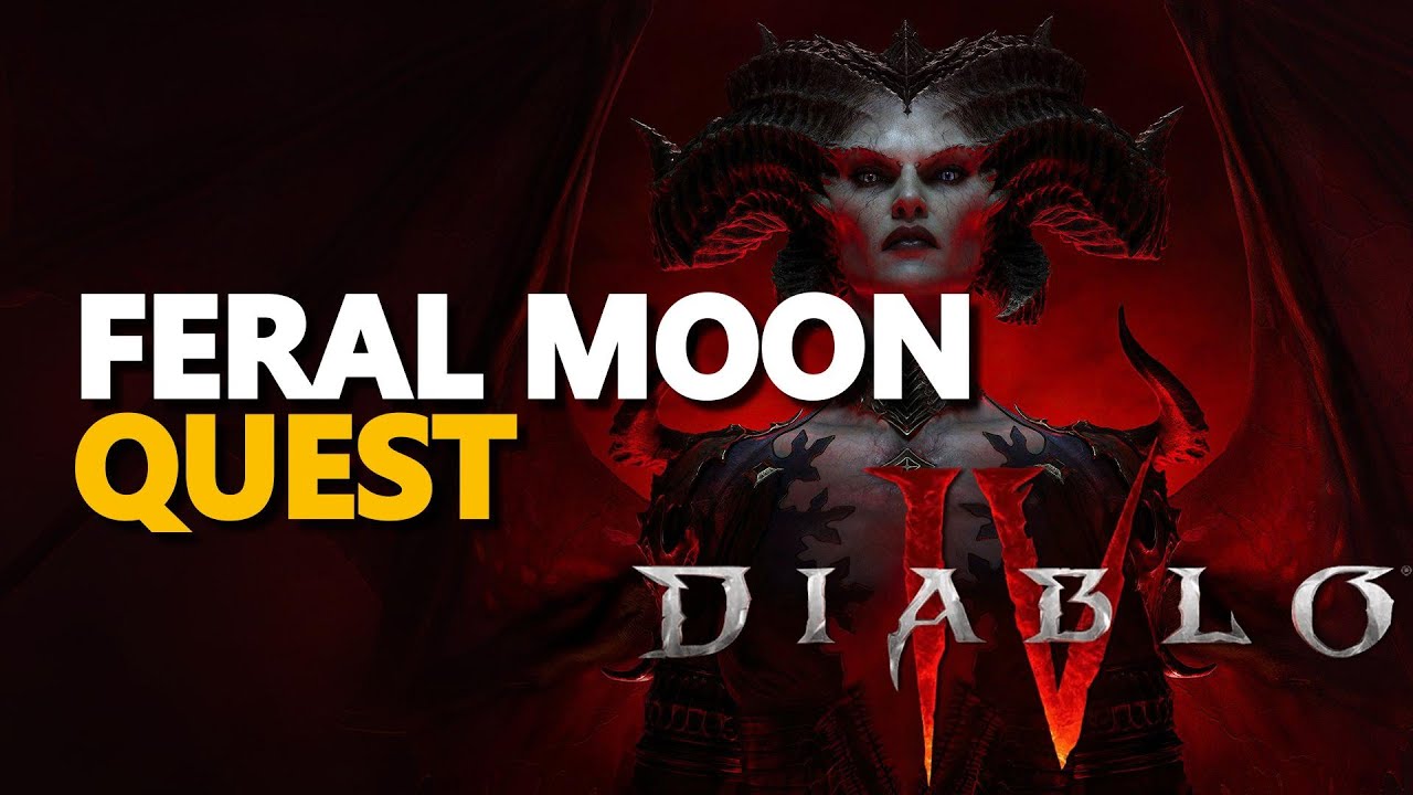 Feral Moon Diablo 4 Quest - YouTube