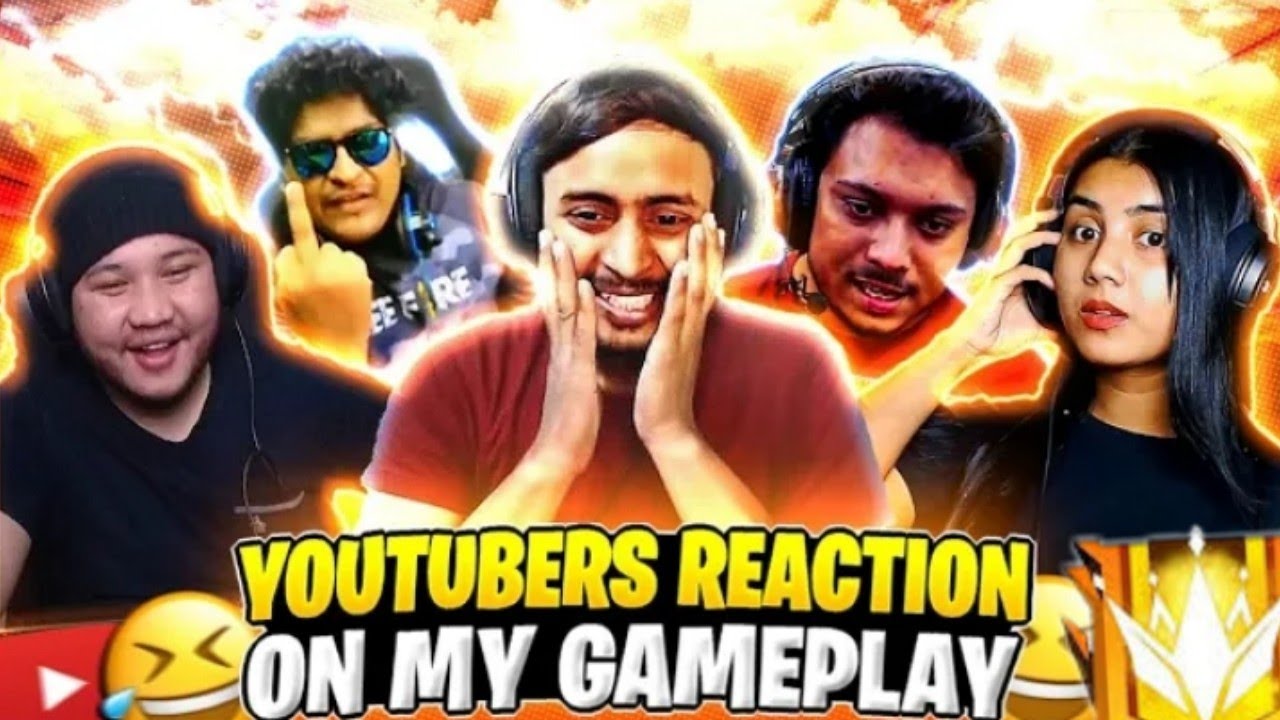 YouTubar reaction on my Game play 😯😦 - YouTube