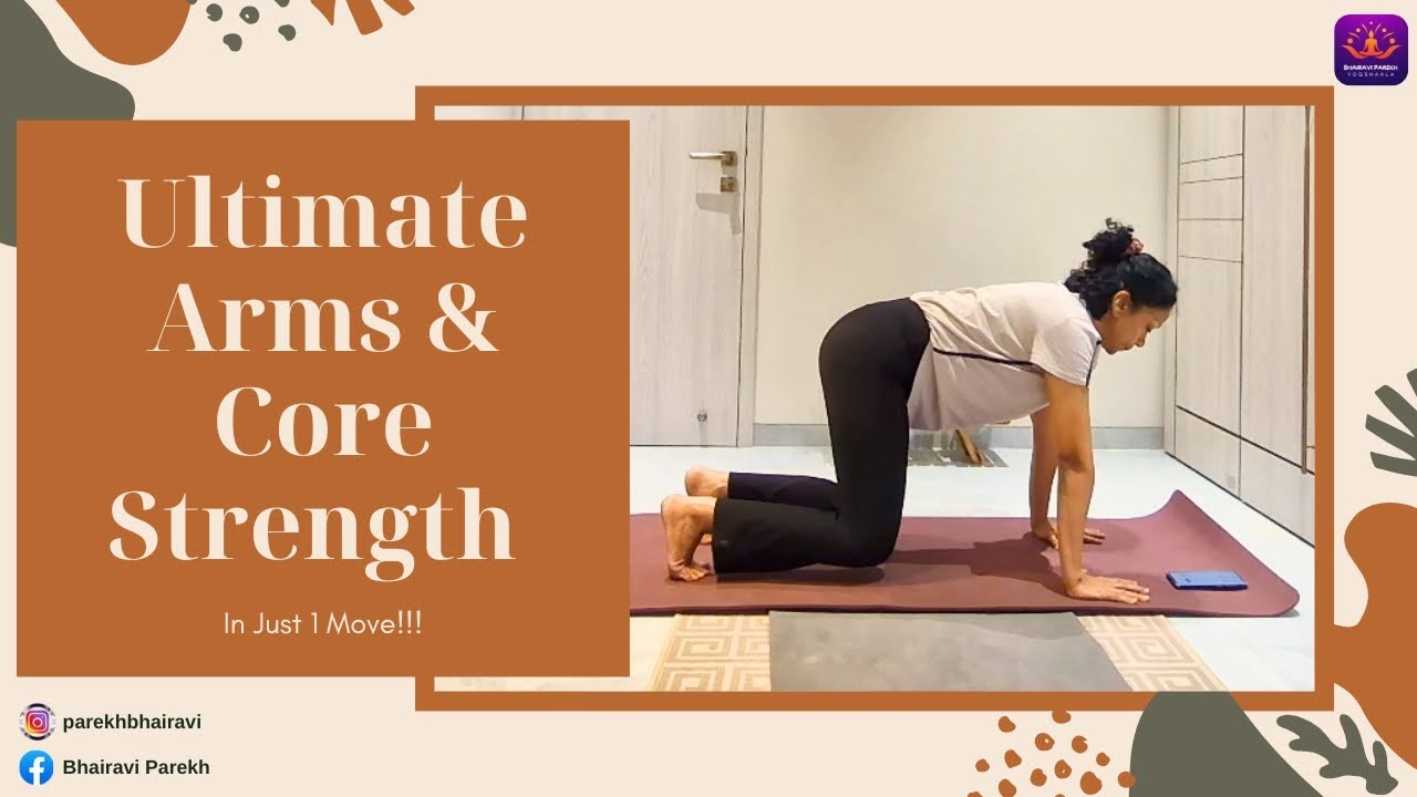 Ultimate Arms & Core Strength | Master This One Power Move! | Bhairavi Parekh Yogshaala - YouTube