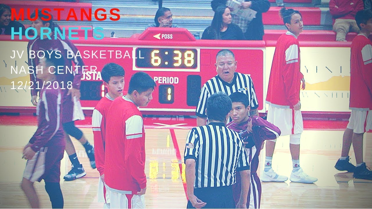 (Junior Varsity Boys Basketball) Monument Valley Mustangs vs Ganado ...
