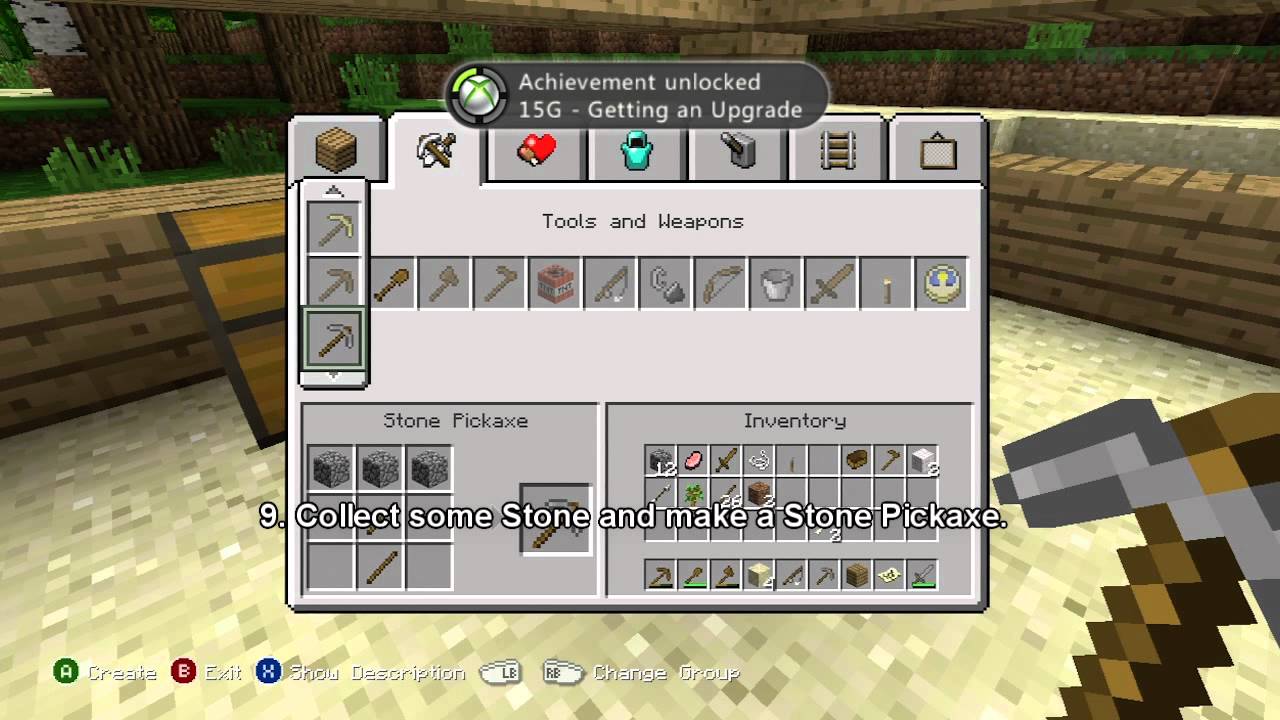 Minecraft Achievements + Awards on XBOX. - YouTube