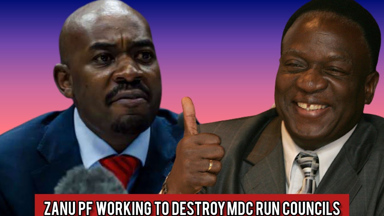 Exposed:Zanu PF Invisible Hand Working To Destroy MDC Run Councils:Evidence - YouTube