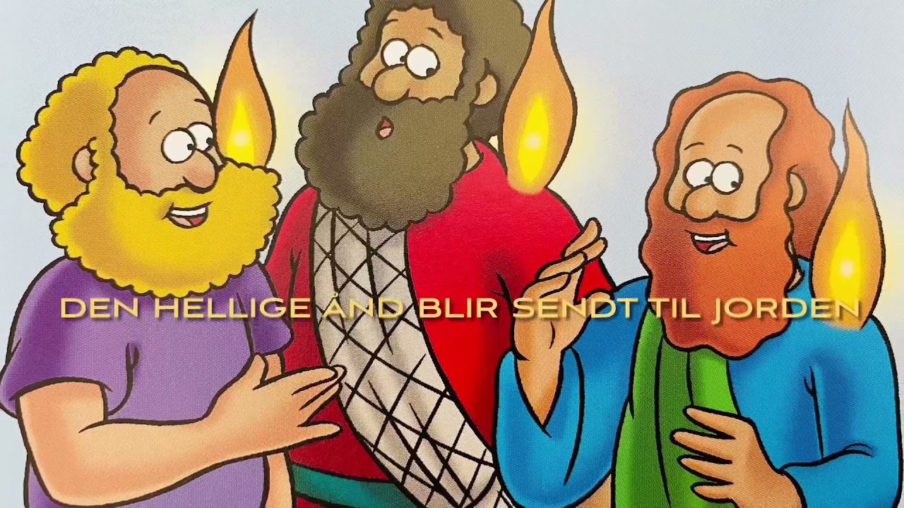 Bibelhistorier for barn- Den Hellige Ånd blir sendt til Jorden/ Pinse ...