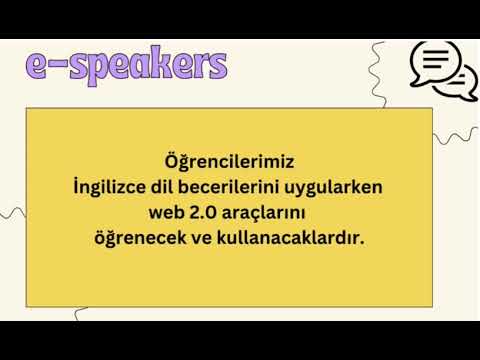 E-SPEAKERS TANITIM VIDEO
