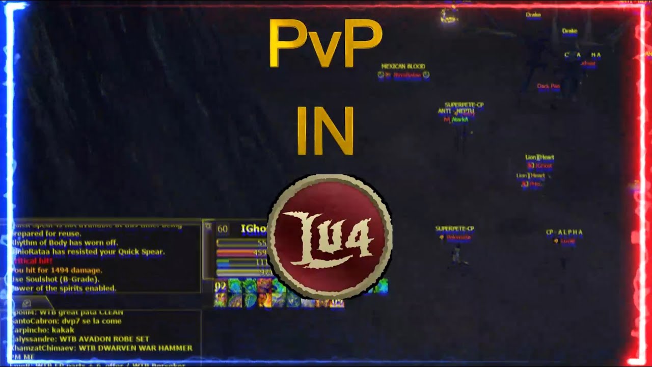 PVP IN LU4 WL - YouTube