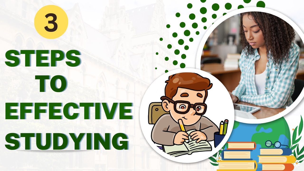 3 Steps to Effective Studying - YouTube