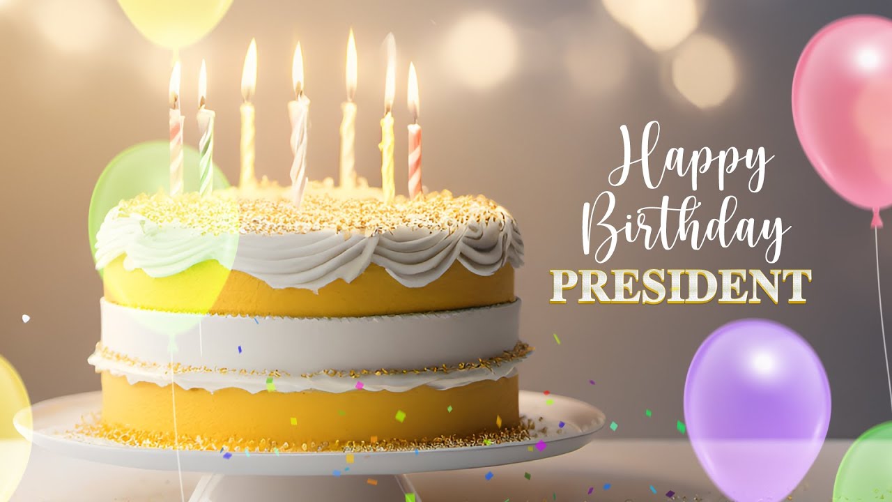 Happy Birthday President! - YouTube