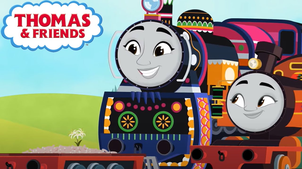 A Pretty Flower! | Thomas & Friends | Kids Cartoon - YouTube