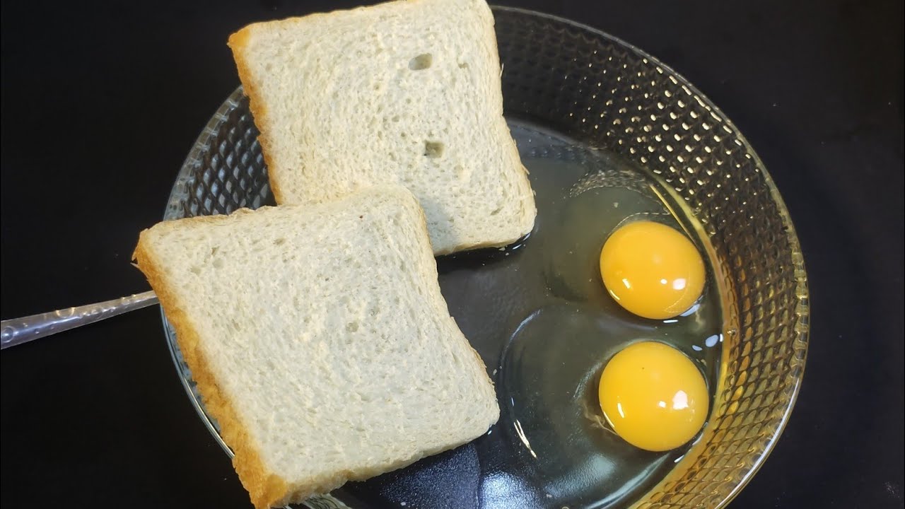 Only 2 Bread Slices And 2 Eggs ‼️ Make this Delicious non-cheese FRENCH ...