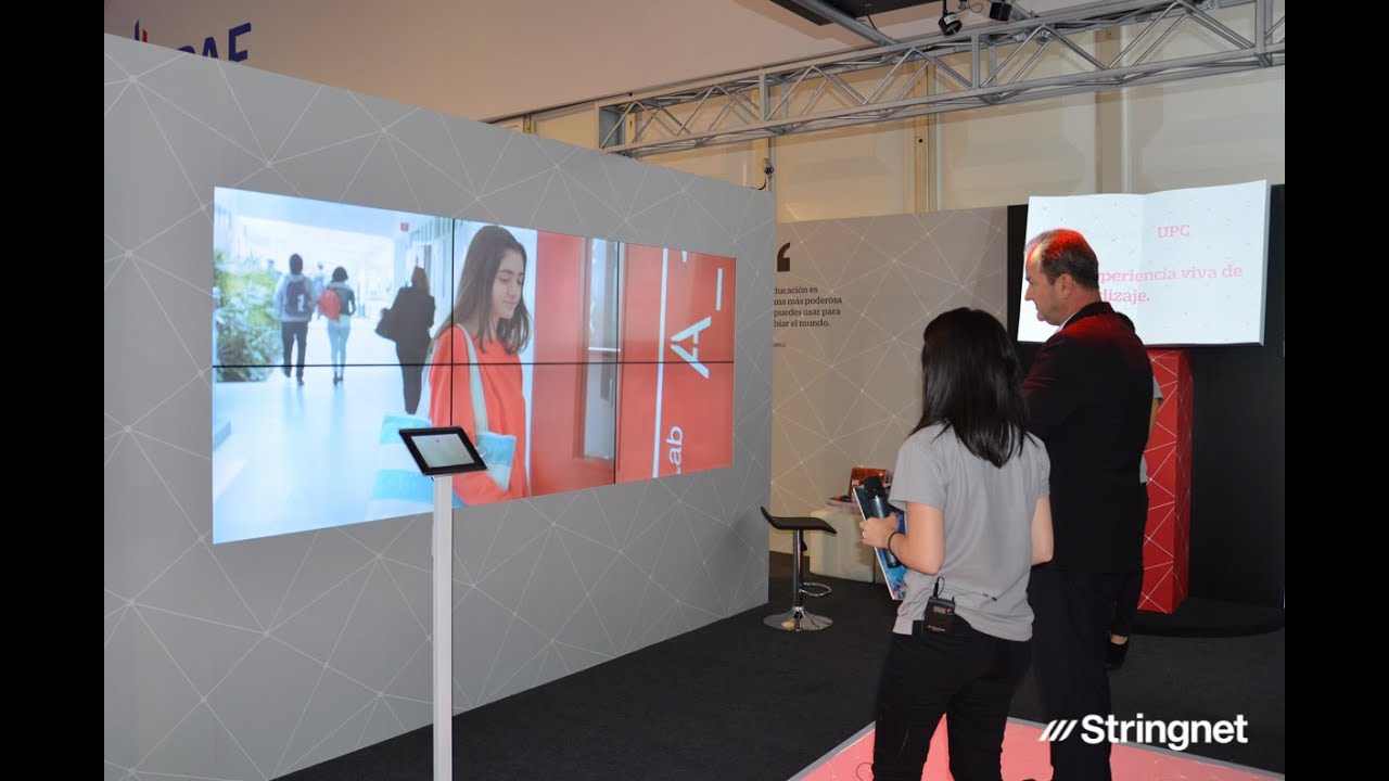 Stand Interactivo UPC - Cade Ejecutivos 2015 - YouTube