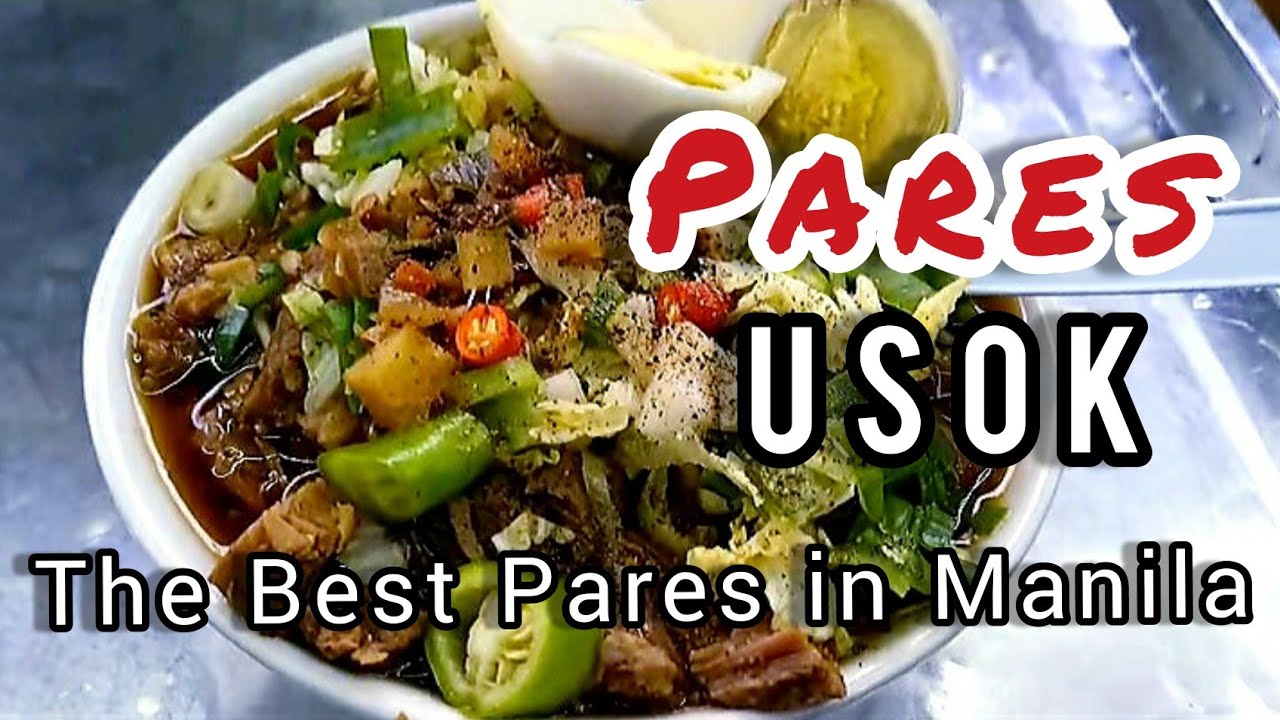 FOOD TRIP | PARES USOK | THE BEST PARES & MAMI IN MANILA #Roadtrip # ...