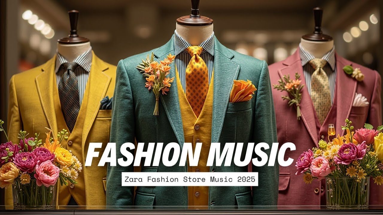 Boutique Beats Zara Style Fashion Music 2025 ~ Trendy Store Background ...