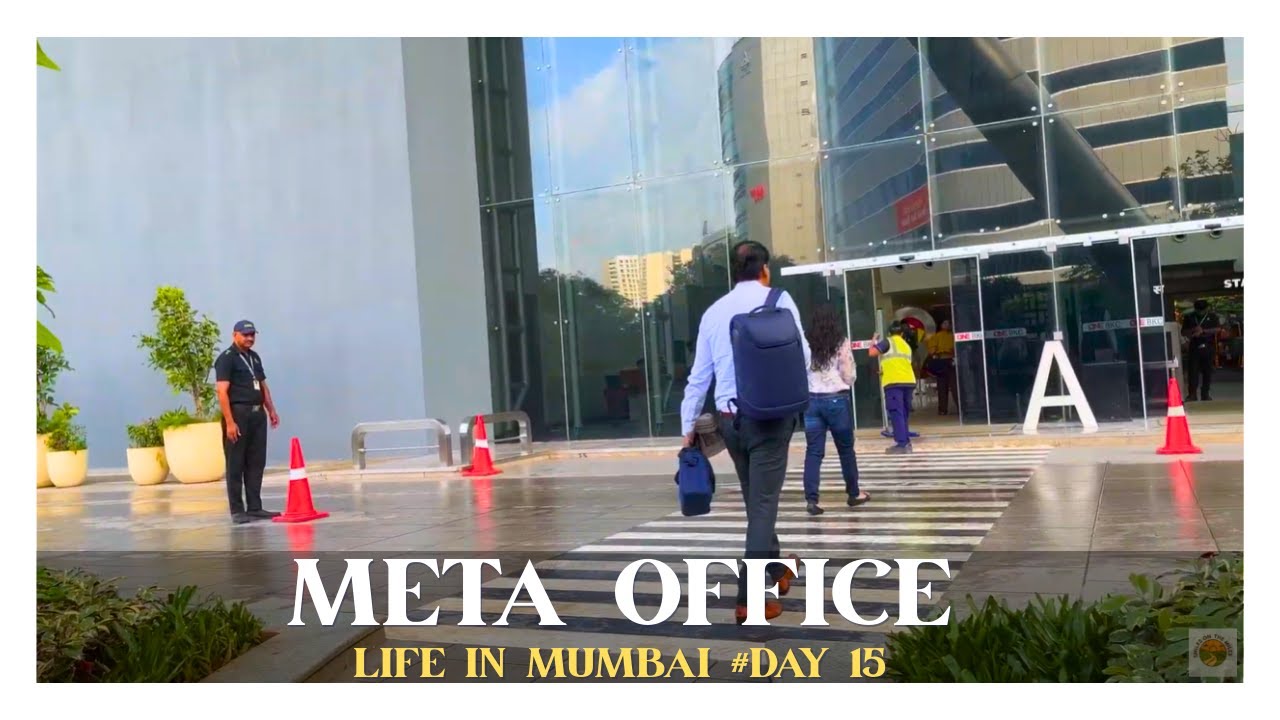 Spend a day with me at Meta Office | Mumbai | BKC Mumbai | Meta office ...