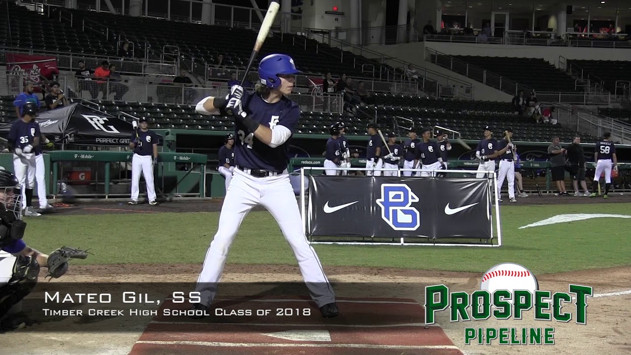 Mateo Gil prospect video, SS, Timber Creek High School Class of 2018 ...