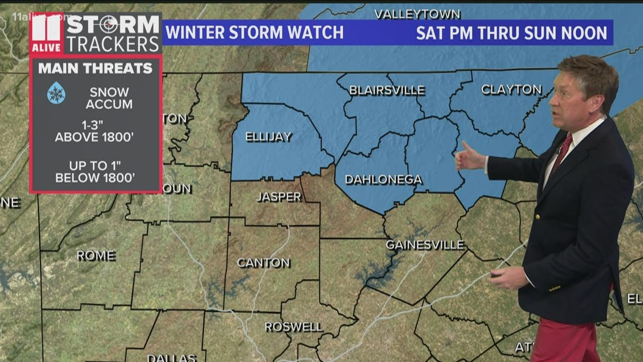 Winter weather back for the weekend? A look at timing and who might see ...