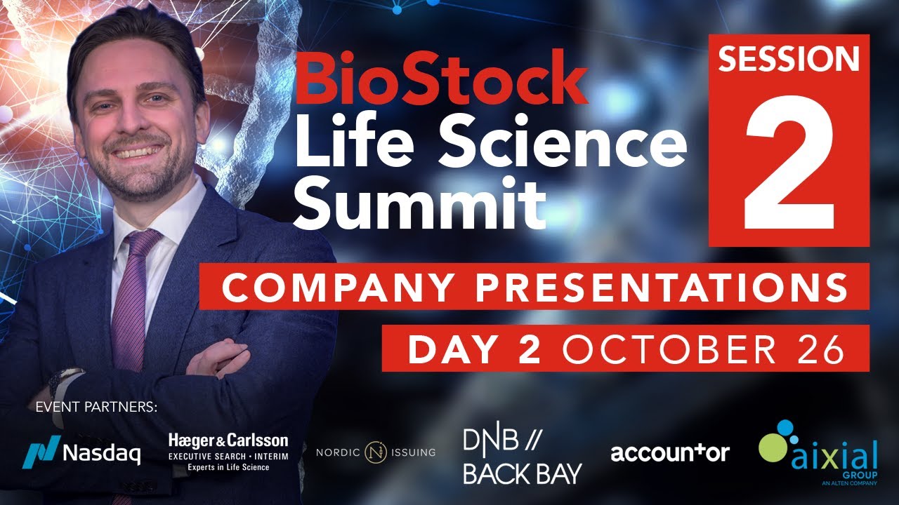 BioStock Life Science Fall Summit | Day 2 Session 2 | October 2023 ...